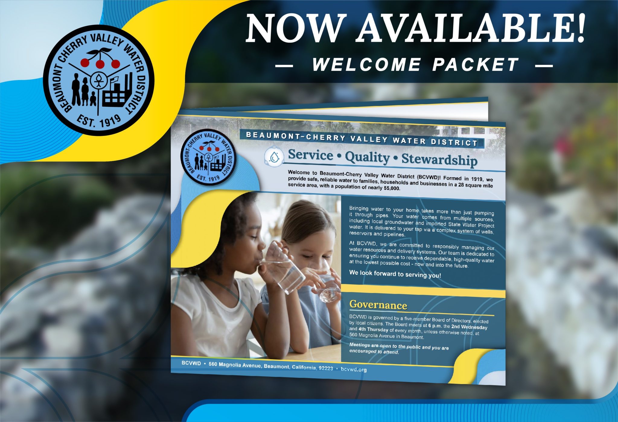 Welcome Packet helps new customers start water service | Beaumont ...